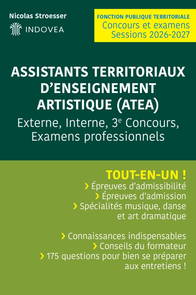 Guide prépa concours ATEA, nouvelle édition ! - Indovea